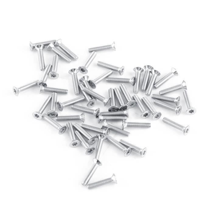 Vis étoile M25 Star Vis à tête plate Pan Head Machine Vis en acier ...
