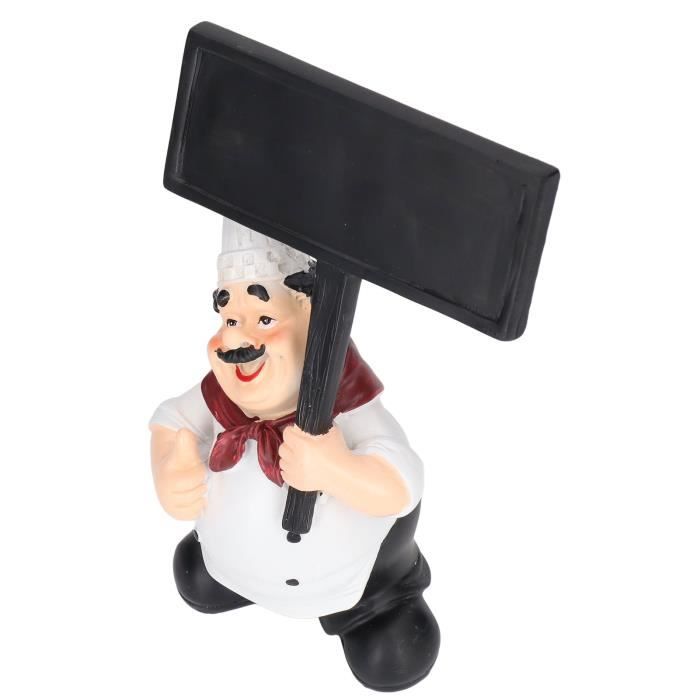 GOTOTOP Statue de chef Chef Statue American Country Style Résine ...