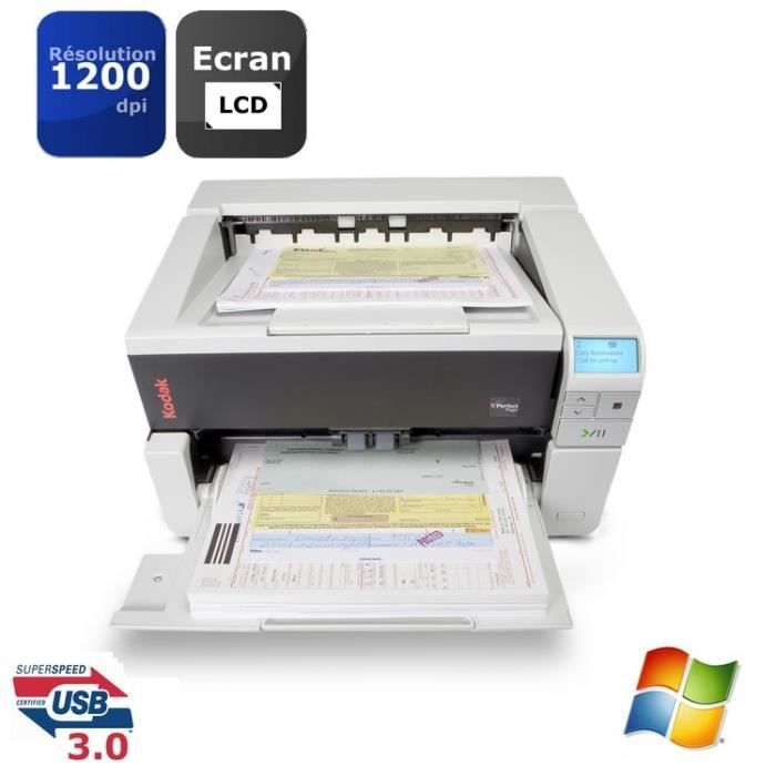 Scanner de documents Kodak i3400 recto-verso 600 ppp x 600 ppp jusqu'à ...