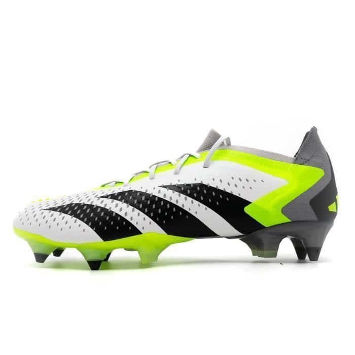 Chaussures de foot - ADIDAS - Predator Precision.1 L SG - Blanc ...