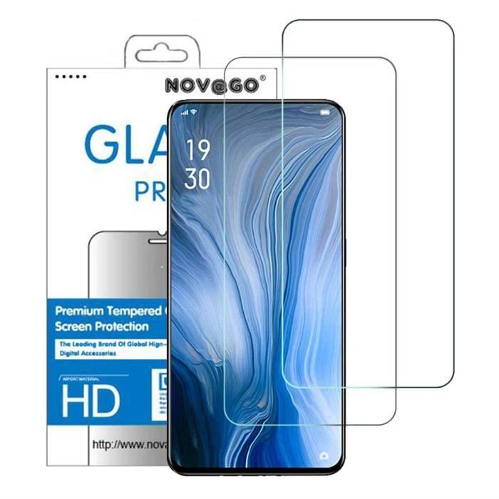 Protection écran pour OPPO Reno 2 - Lot de 2 Films en Verre trempé ...