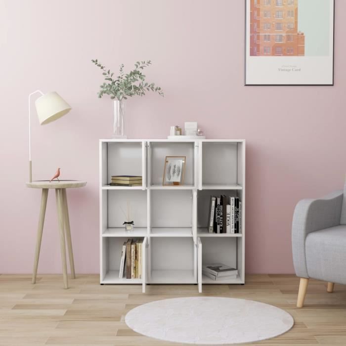 Meuble Etagere Blanc