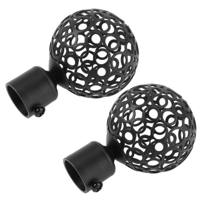 2 PIECE RIDEAU Pôle Décor Rideau Accessoire Pour Dortoir Étude ...