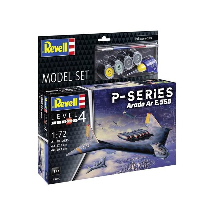 Maquette avion : Model Set Arado Ar E.555 - P-Series Maquette Revell ...