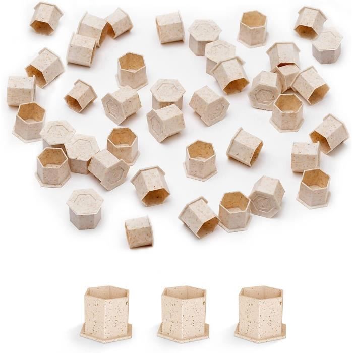 Tasses D'Encre De Tatouage 15Mm-200Pièces Biodégradable Jetable Cup ...