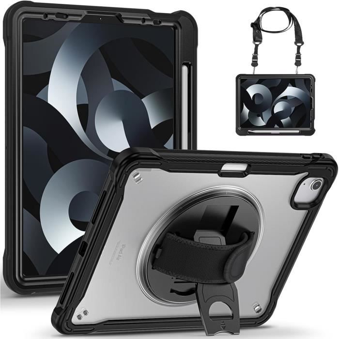 Coque Pour Ipad Air 5-Air 4-Ipad Pro 11 (2022-2021-2020-2018), Étui Antichoc Structure À 2 ...