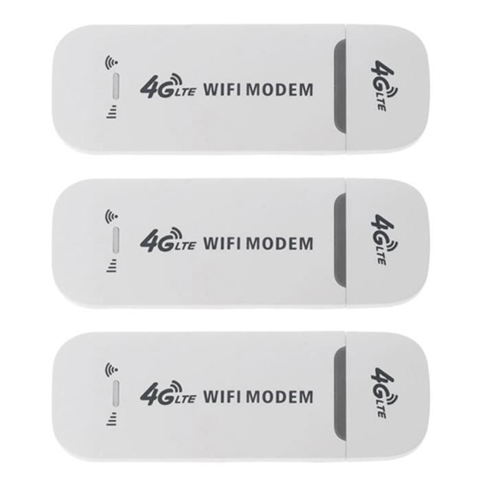 3X 4G LTE USB Wifi Modem 3G 4G USB Dongle Voiture Wifi Routeur 4G Lte ...