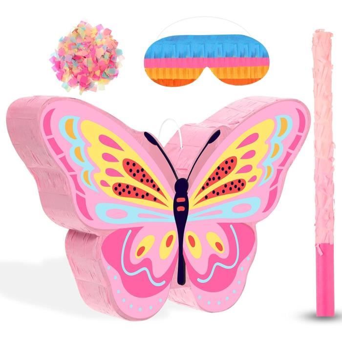Lot de Pinata Thème de Papillon Set de Pinata de Fête de Papillon pour ...