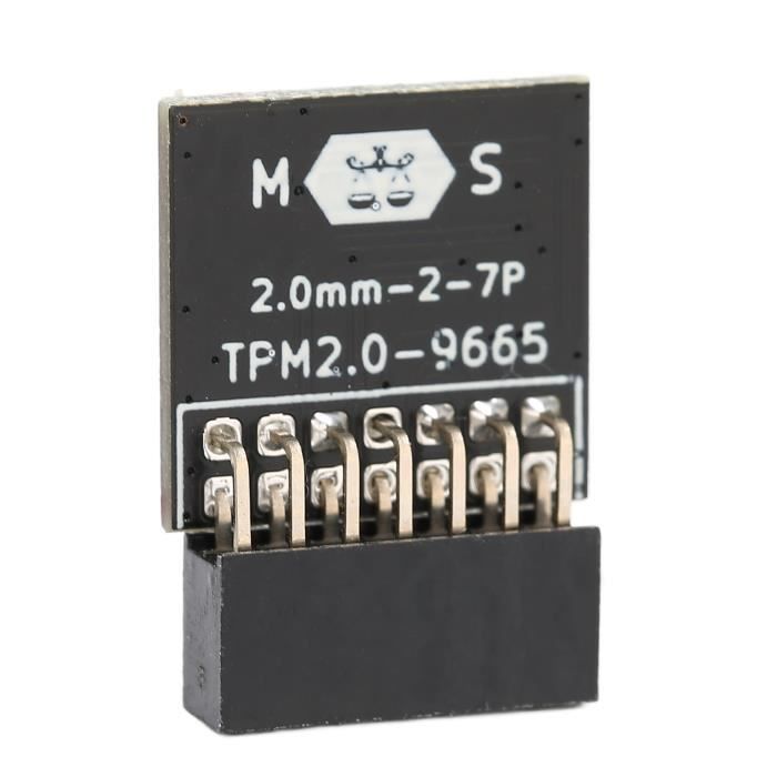 TMISHION puce TPM Module TPM 2.0 LPC 14 broches Tpm 2.0 Module de ...
