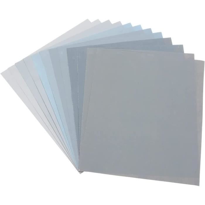 Papier Verre 1500 2000 2500 3000 5000 7000 Papier Abrasif Imperméable ...