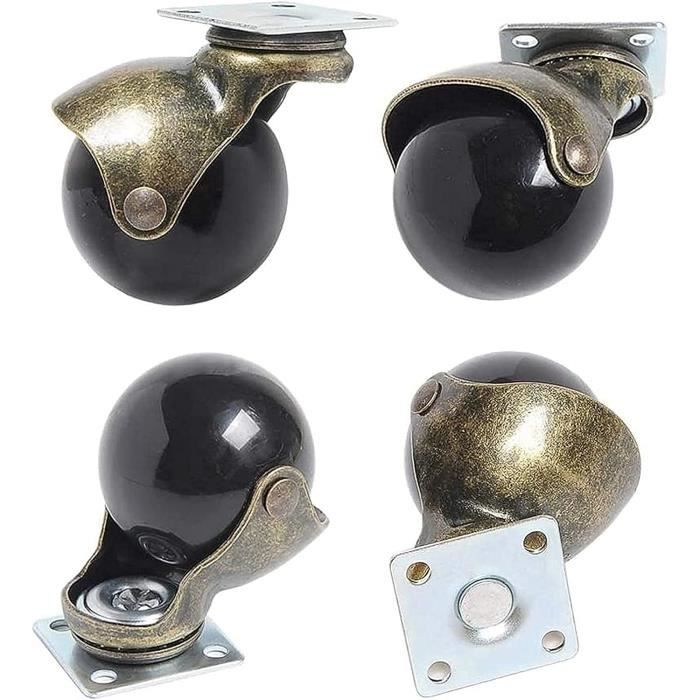 Roues De Roulettes À Roulettes De Roulettes De 50 Mm Roues De Roulettes ...