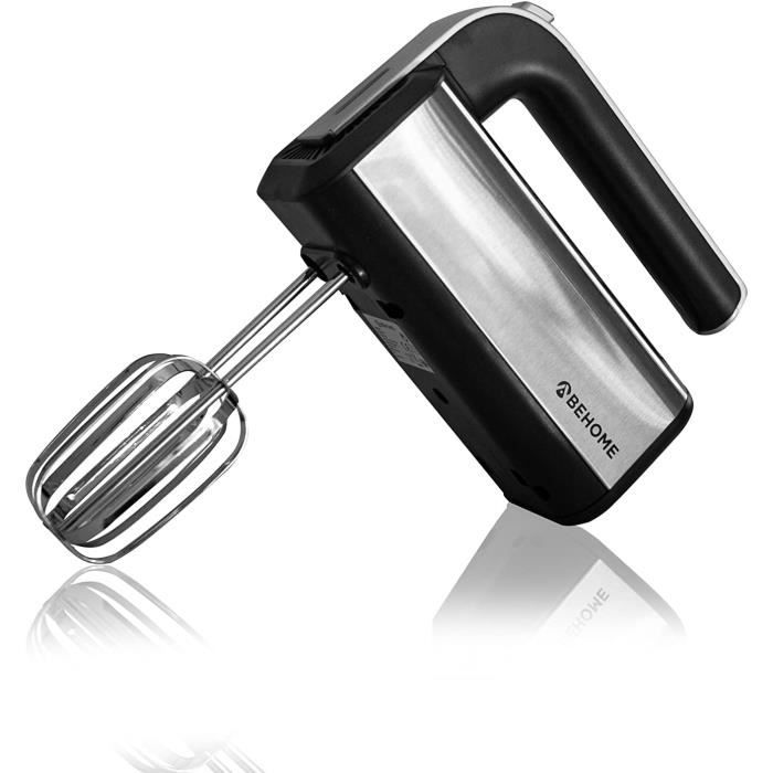 Batteur Électrique Mixer 5 Vitesses 300 W Turbo Avec Lumière Led ...