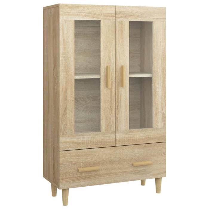 FAN - Buffets | bahuts - Buffet Chêne sonoma 70x31x115 cm Bois d ...