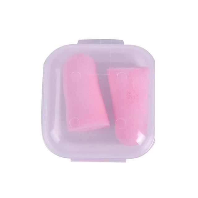 Boules Quies,1box pink--Bouchons D'oreille En Mousse Souple, 1-2-5-10 ...