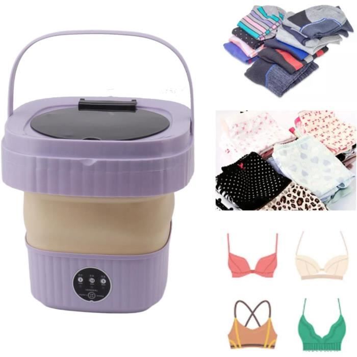 Mini Machine À Laver Pliable, Laveuse À Seau Portable Laveuse ...