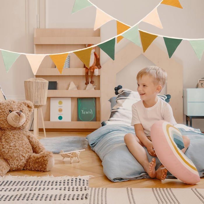 Guirlande de Fanions pour Chambre d'enfant,2.6 M Decoration Chambre ...