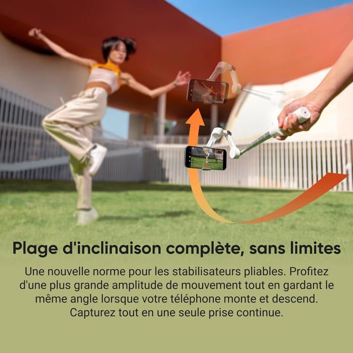 Stabilisateur pour téléphone-KAL-pour Flow 2 Pro Pack,IA,Apple Dockkit ...