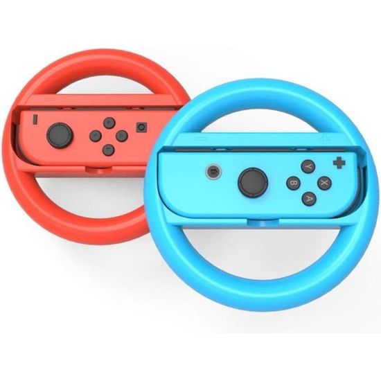 Volant x2 pour Manette Joy-Con NINTENDO Switch Mario Kart Ergonomique ...