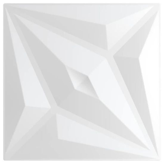 Panneaux muraux blancs 50x50 cm EPS 12 m² étoile - GAROSA - Cdiscount ...