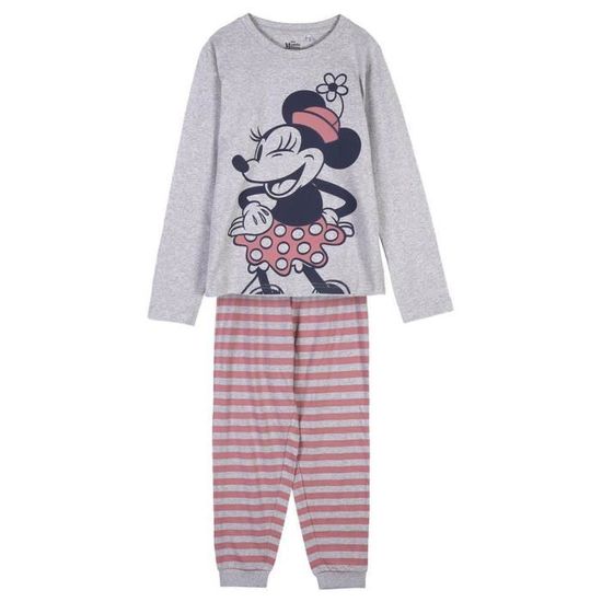 Pyjama long fille - Cerda - Minnie - Gris - 12 ans - Enfant Gray/gray ...