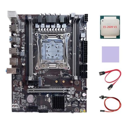 X99 Motherboard LGA2011-3 Computer Motherboard DDR4 RAM +E52609V3 CPU ...