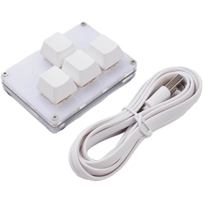 OSU Mini clavier mécanique à 4 touches avec flèches vers le haut, le ...