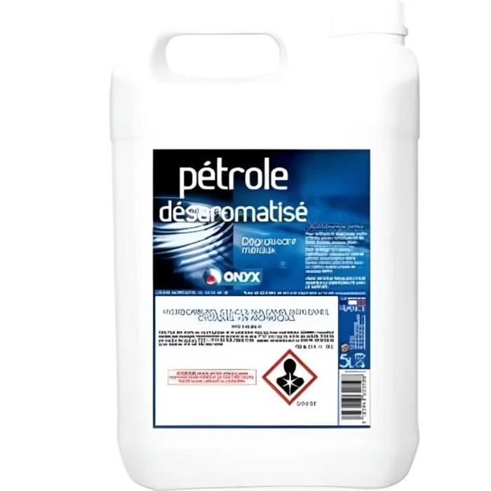 PETROLE DESAROMATISE - ONYX - 5 Litres - Cdiscount Au quotidien