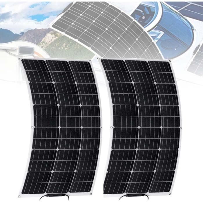 400W 800W Kit Panneau Solaire,Panneau Solaire Monocristallin 18V,Panneau Solaire PhotovoltaïQue ...