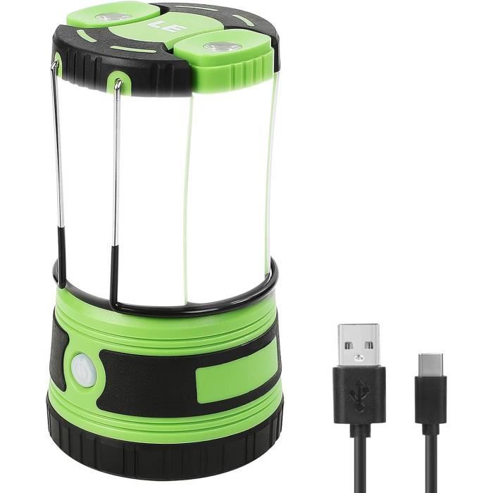 Le Lampe Camping, Lampe Led Rechargeable Avec 2 Lampes De Poche ...