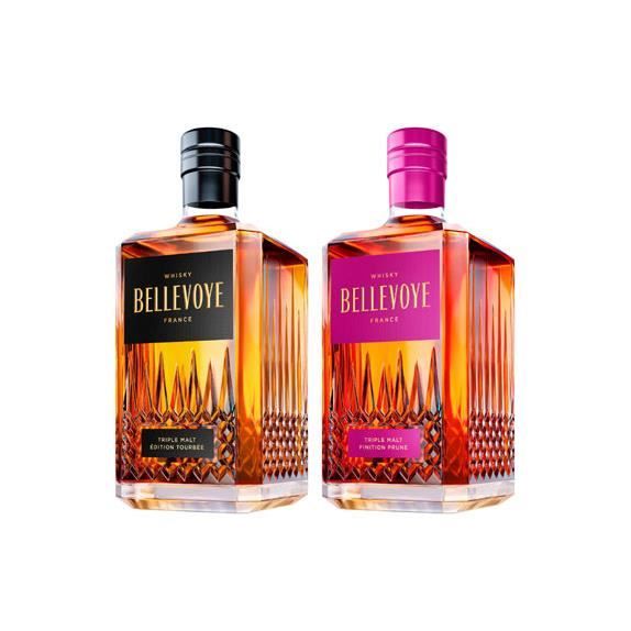 Collection Whisky Bellevoye Noir et Prune - 2x70cl - Achat / Vente Collection Whisky Bellevoye ...