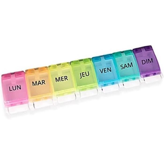 Pilulier Semainier Francais 7 Jours - Boite À Pilules Boîte À ...