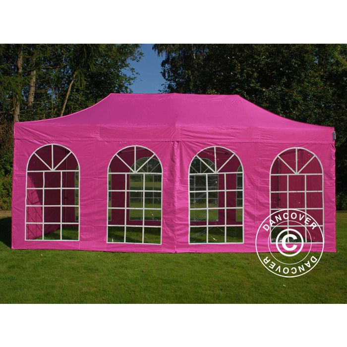 Tente Pliante Chapiteau pliable Tonnelle pliante Barnum pliant ...