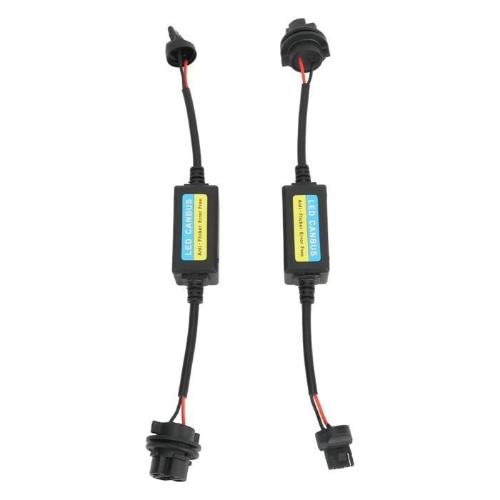 Dilwe Décodeur de clignotant Feux de Recul 12V 8W, Décodeur Anti ...