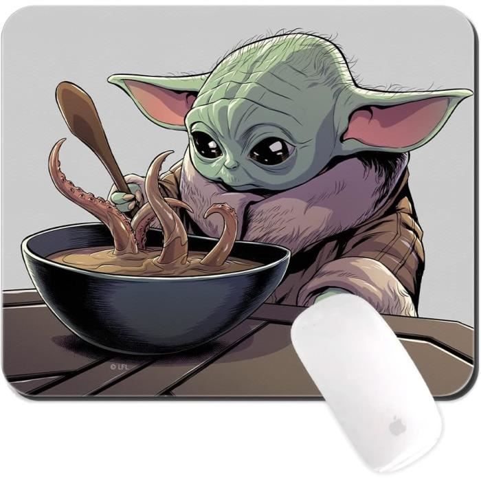 Original Et Sous Licence Officielle Star Wars, Tapis De Souris Antidă©Rapant, Motif Baby Yoda ...