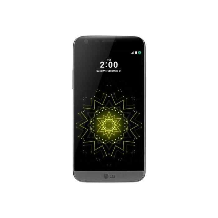 Smartphone LG G5 H850 - 4G LTE - 32 Go - Gris - Appareil photo 16 MP ...