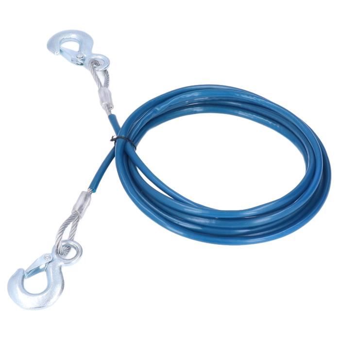 Mothinessto Câble de remorquage en acier Câble de remorquage de voiture ...