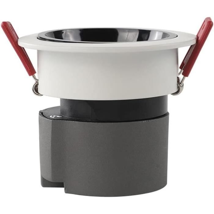 Spot de Plafond LED Spot Encastré, Lampe d'appoint Ronde de Plafond ...