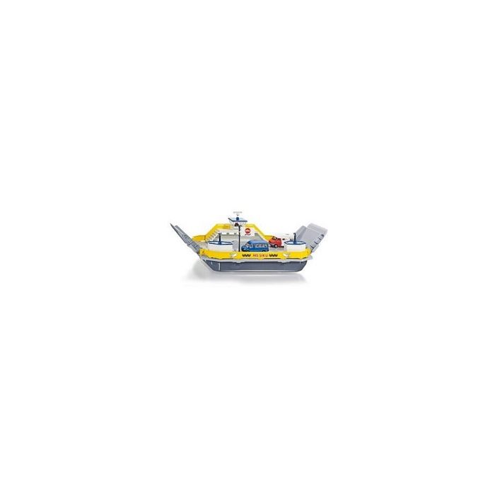 Ferry SIKU 1750 - Métal/Plastique Jaune/Gris - Inclus 2 Voitures-jouets ...