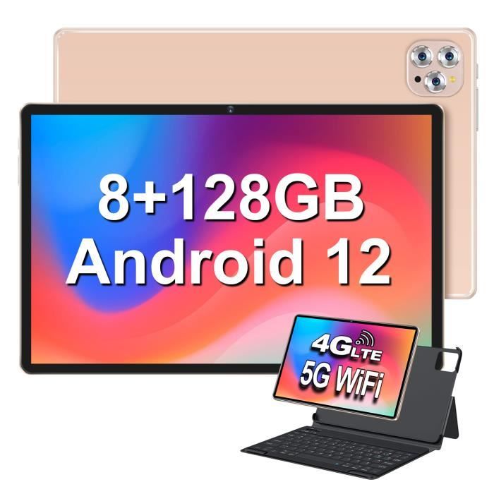 Tablette tactile - VANWIN V62 - 10,36" FHD - RAM 8Go - ROM 128Go - Android 12 - Or - 4G Lte+ 5G ...