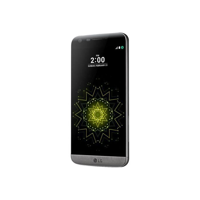 Smartphone LG G5 H850 - 4G LTE - 32 Go - Gris - Appareil photo 16 MP ...