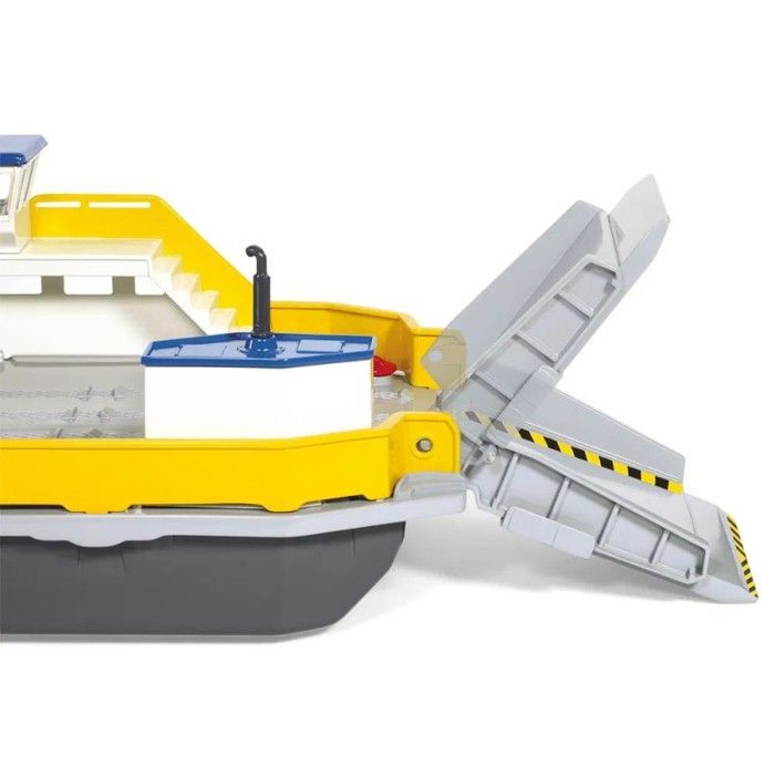 Ferry SIKU 1750 - Métal/Plastique Jaune/Gris - Inclus 2 Voitures-jouets ...