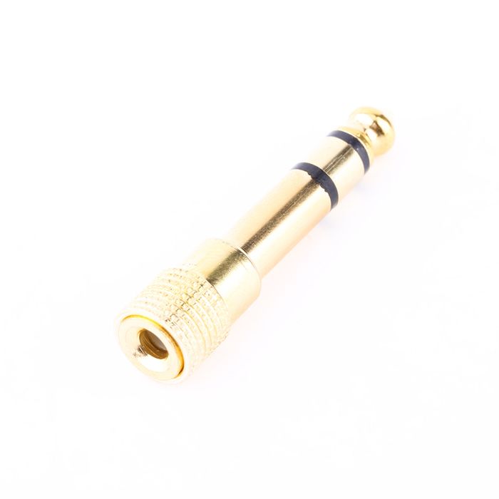 Adaptateur de prise jack audio stéréo pour casque 3,5 mm femelle vers 6 ...