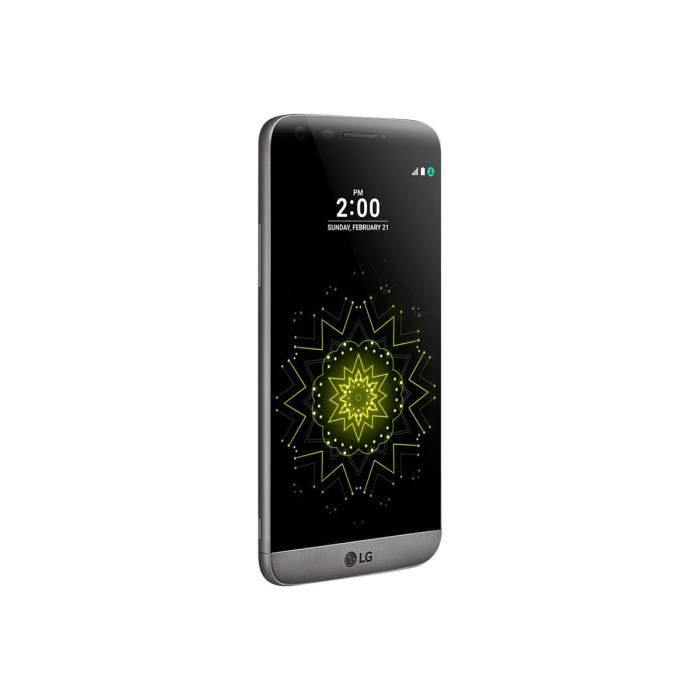 Smartphone LG G5 H850 - 4G LTE - 32 Go - Gris - Appareil photo 16 MP ...