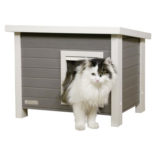 Niche Kerbl - 81636 - Maison pour Chats Niche Chiens Balcon Jardin ...