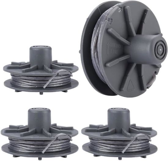 Bobine Fil pour Gardena 5307-20 Art 8846-8848 9805-9809 Pièces de Rechange Coupe Bordure (4 ...