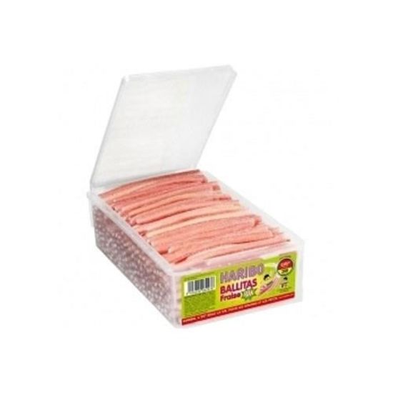 Bonbon gélifié Ballitas Fraise Haribo, boite de 200 pièces - Cdiscount ...