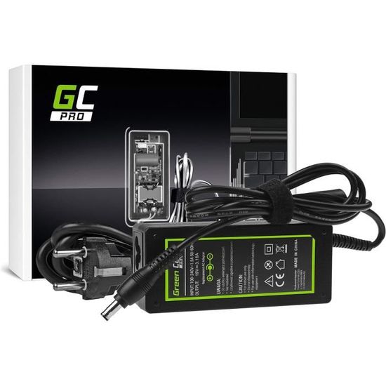 Green Cell 60W 19V 3.16A Chargeur Ordinateur Portable Pour Samsung R519 ...