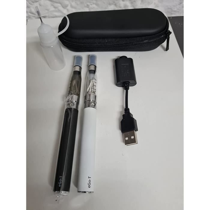 Cigarette électronique kit complet, e-Cigarette eGo-T Avec la Batterie ...