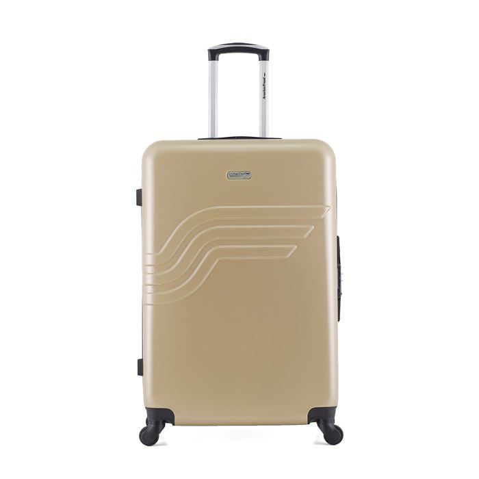 Valise Grand Format DETROIT - beige - AMERICAN TRAVEL 75x47x29cm