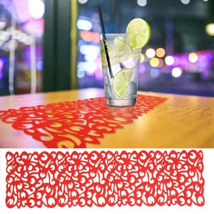 Chemin de table tapis de table Sets De Table Tapis De Table Décorations ...